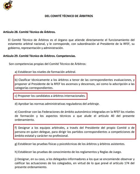 Fútbolgate on Twitter En el reglamento general de la RFEF