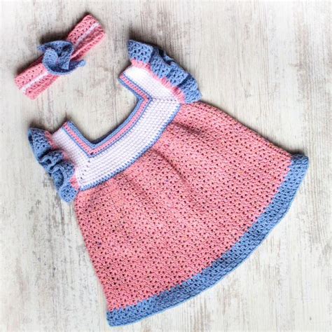 25 Free Crochet Baby Dress Patterns Blitsy
