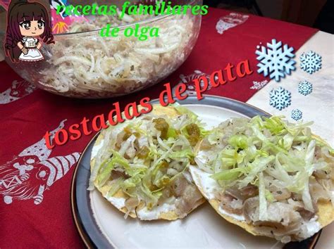 Tostadas De Pata De Res Estilo Df Tostadas De Pata Recetas Con Res