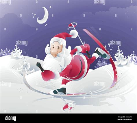 Vector Illustration Of Santa Claus Stock Vector Image Art Alamy