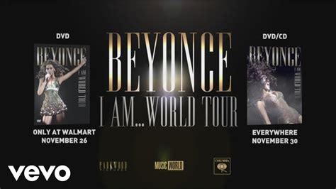 Beyoncé I AM World Tour DVD Teaser 2 YouTube Music