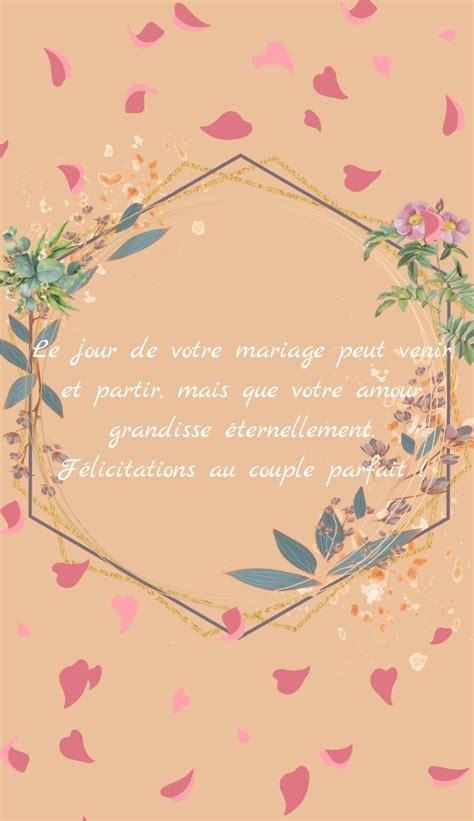 Mot félicitation mariage textes et cartes gratuites à offrir