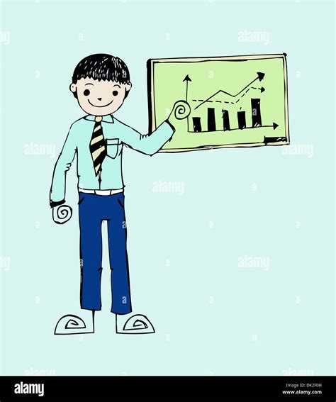 Hand Draw Doodle Charts Stock Photo Alamy