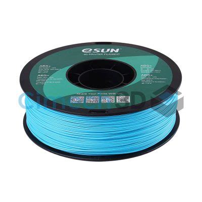 Filamento ABS Azul Claro Marca ESun 1Kg Cimech 3d