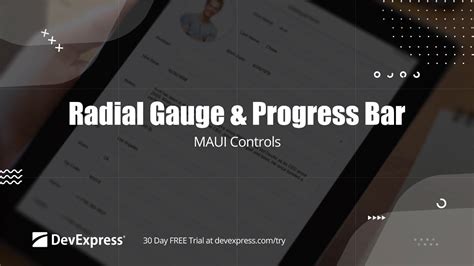 Get Started With The Radial Gauge And Progress Bar Control For NET