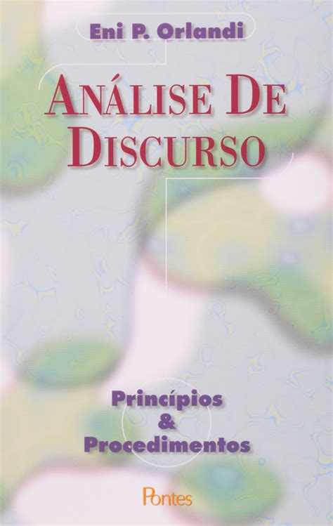 Análise de Discurso Princípios e Procedimentos PDF Eni Pulcinelli Orlandi