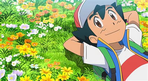 Pokémon Ash Ketchum Boy Cap Cherry Blossom HD wallpaper Peakpx