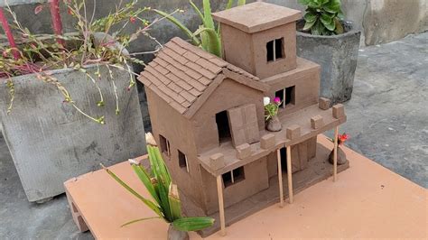 Amazing Technique Build Miniature Clay House 08 How To Make Clay