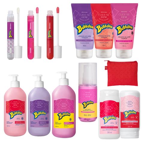 Linha Bubbaloo Lançamento Boticário Escolha o seu na Aba Variações