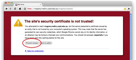 Certificate Not Trusted Certificates Templates Free