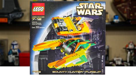 LEGO Star Wars 7133 BOUNTY HUNTER PURSUIT Review 2002 Brick Finds