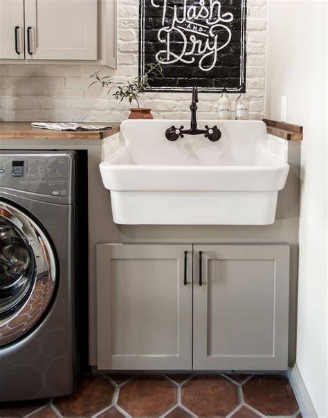 Utility Sink In Cabinet