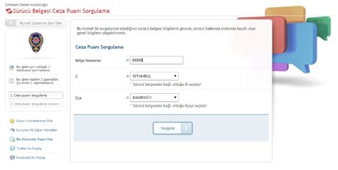E Devlet Girişi İle Sürücü Belgesi Ceza Sorgulama Sözcü