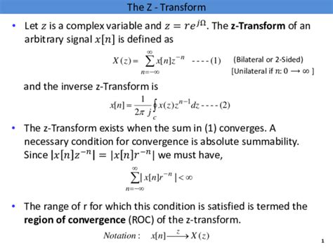 pdf the z transform luke gallant