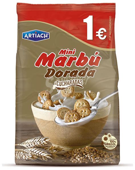 Marbu Artiach Marbú Galletas mini dorada 250 g