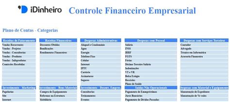 17 Planilhas de controle financeiro download grátis para excel