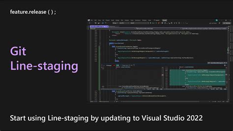 Microsoft Visual Studio On Twitter Line Staging Or Interactive