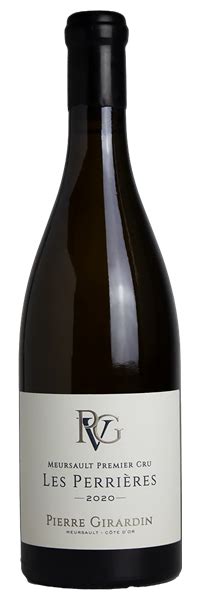 Meursault 1er Cru Perrières Blanc 2020 Domaine Pierre Girardin Mon