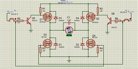 Hay algún problema con este puente H de Mosfet Electronica