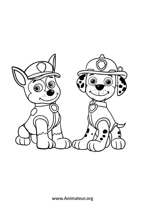 Coloriages De Pat Patrouille