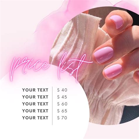 Nail Tech Instagram Post Templates For Your Beauty Business What S