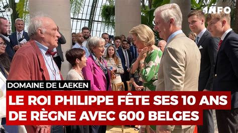 600 Belges à la Garden party du roi Philippe pour ses 10 ans de règne