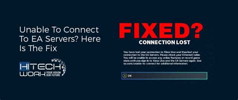 Unable To Connect To Ea Servers Here Is The Fix