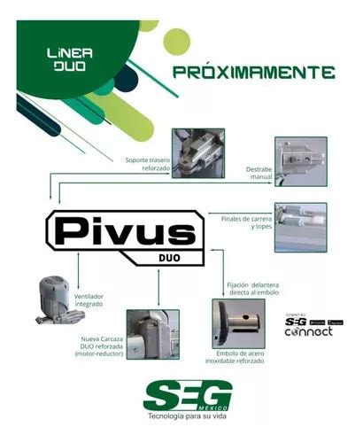 Nuevo Kit Motor Portón Pivotante Seg Pivus Combat Doble 2mts en venta
