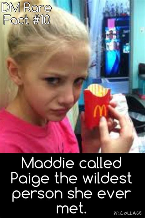 Rare Fact Who S The Wildest Person That You Know Dance Moms Dancers