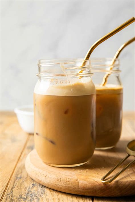 Iced High Protein Coffee Easy Recipe Jar Of Lemons
