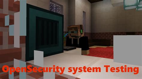 Building The Minecraft Security System Testing YouTube