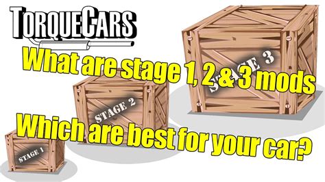 What Are Car Tuning Stage 1 2 3 Mods Your Best Tuning Stage Option