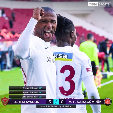 beIN SPORTS Türkiye on Twitter Maç Sonucu Atakaş Hatayspor 3 0