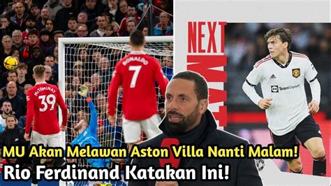 Berita Bola Terbaru Manchester United Vs Aston Villa MU Bakal Menang