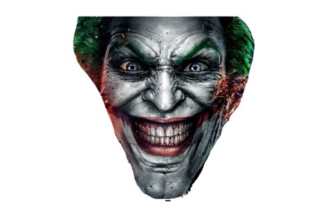 Joker Face Transparent Background PNG Play