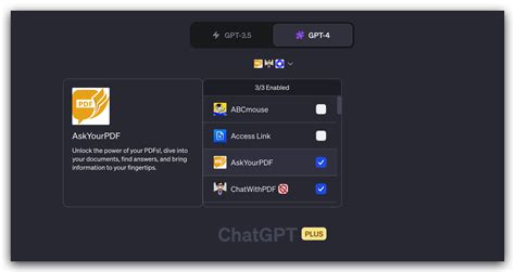 chatgpt 的 askyourpdf 插件所需链接如何获取？ 代码天地