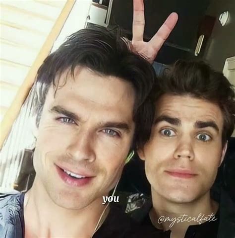 Their Friendship ♥🕊 Paulwesley Iansomerhalder Viral Stefansalvatore Damonsalvatore Youtube