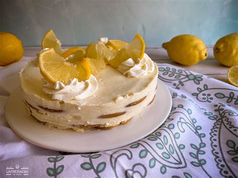 Tarta de limon rápida con leche condensada Lambonadas de galicia