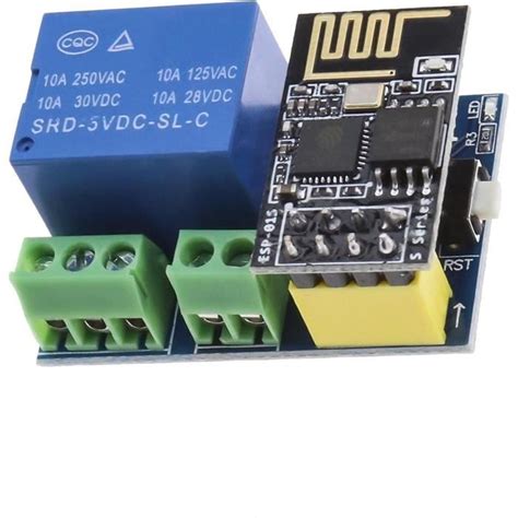ESP8266 ESP 01S 5V Module De Relais WiFi Pour Commutateur De