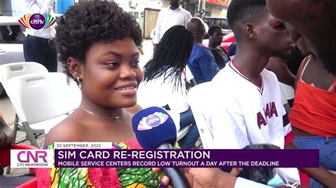 SIM Card Re Registration Mobile Service Centres Record Low Turnout A