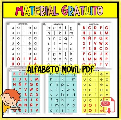 Plantillas Del Alfabeto M Vil Para Imprimir Y Recortar Pdf
