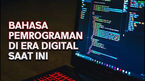 5 Bahasa Pemrograman Yang Wajib Dipelajari Sebelum Jadi Programer YouTube