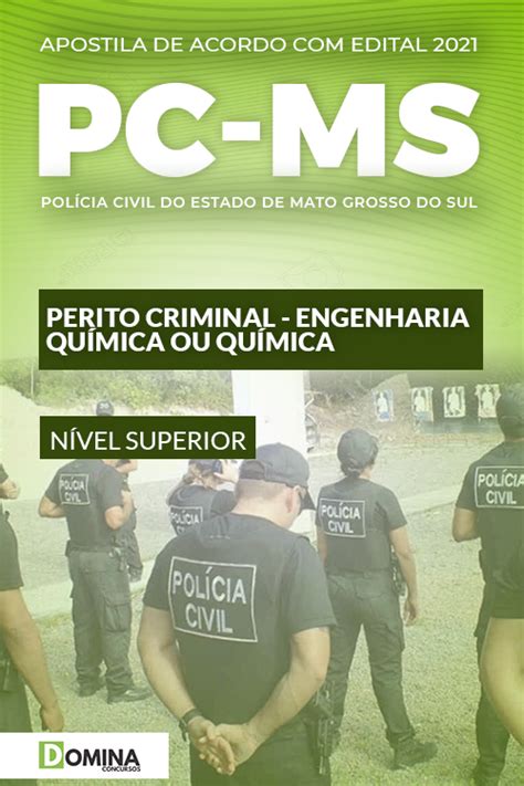 Apostila Pc Ms Perito Criminal Rea Engenharia Qu Mica