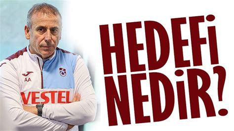 Abdullah Avcının hedefi belli oldu Taka Gazete Trabzon Haber