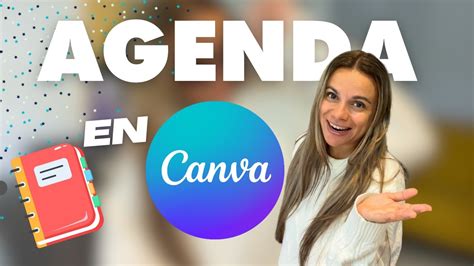 Cómo CREAR tu AGENDA con CANVA 2024 tutorial de Canva en Español