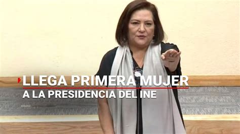 Toma Protesta Guadalupe Taddei Primera Consejera Presidenta Del INE