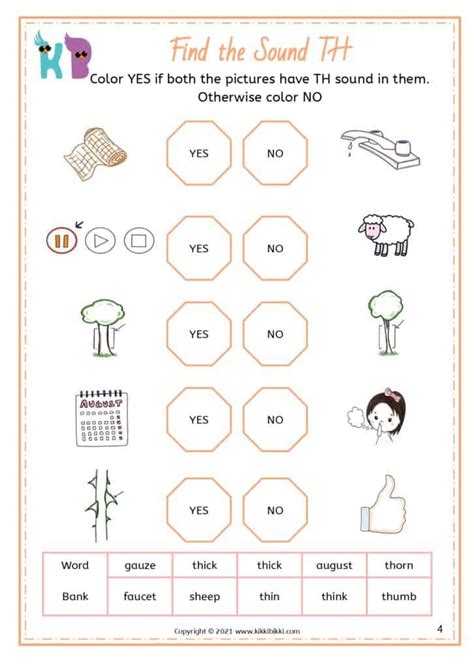 Th Digraph Spelling Rule Black And White Educational Poster For