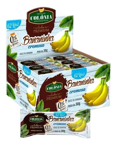 Doce De Banana Bananinha Cremosa Colonial G Zero A Car Mercadolivre