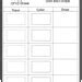 14 Printable 2 D Shapes Trace Color And Draw Worksheets Etsy