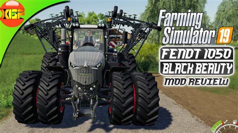 Farming Simulator 19 Fendt 1050 Vario Black Beauty Mod Review Lets